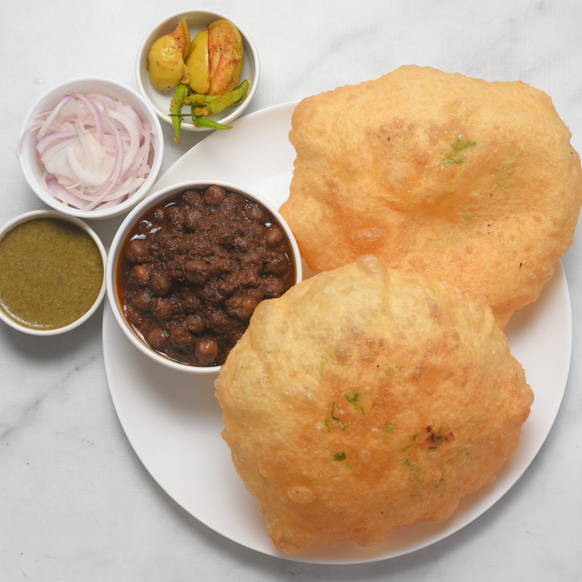 15 Legendary Places To Eat Best Chole Bhature in Delhi - My Yellow Plate